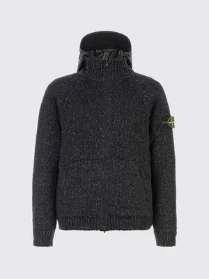 Stone Island Reversible Cotton Knit Cardigan