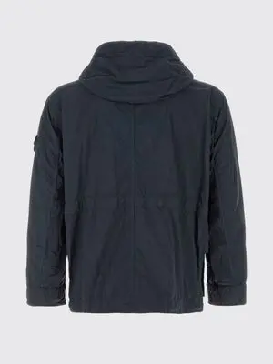 Stone Island Ghost Capsule Nylon Parka With Hood And Monochrome Logo