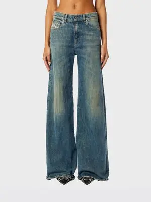 DIESEL® Wide Leg Jeans