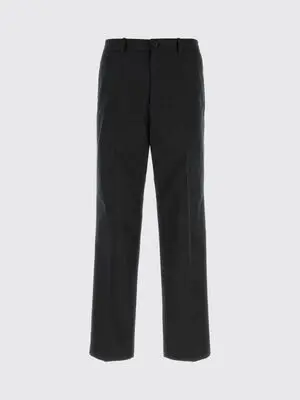 A.p.c. Dylan Straight Fit Cotton Chino Trousers With Mid-rise Waist - Black