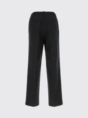 A.p.c. Dylan Straight Fit Cotton Chino Trousers With Mid-rise Waist - Black