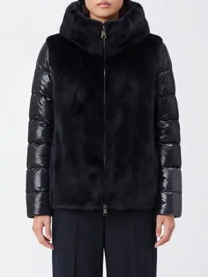 Herno Short Down Jacket - Navy