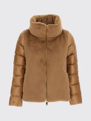 Herno Quilted Technical Fabric Short Down Jacket With High Neck And Zip