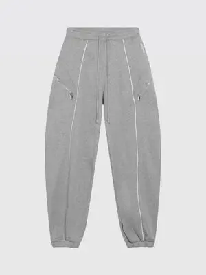 Attico Jersey Jogging Trousers With Elasticated Waist And Embroidered Logo