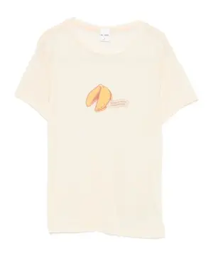 RE/DONE Fortune Cookie T-shirt - Beige