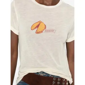 RE/DONE Fortune Cookie T-shirt - Beige