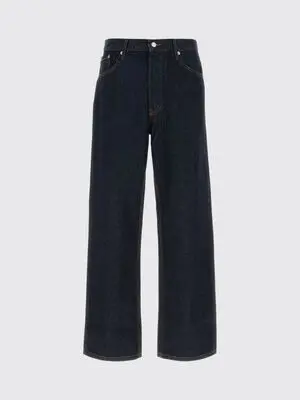 Dries Van Noten Mid-rise Wide-leg Jeans In Cotton Denim - Indigo