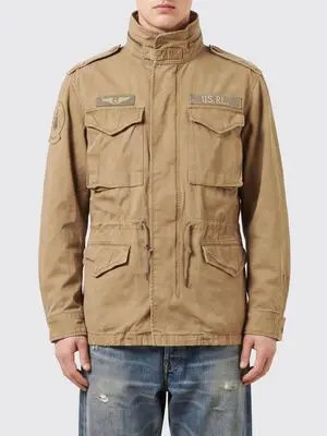 Polo Ralph Lauren Cotton Military Utility Jacket With Drawstring