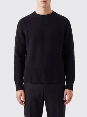 Dries Van Noten Long-sleeved Crewneck Jumper In Wool And Alpaca Blend