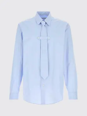 Dries Van Noten Classic Cotton Poplin Shirt - Blue