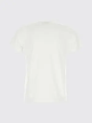 A.p.c. Organic Cotton T-shirt With Contrasting Logo Print - White
