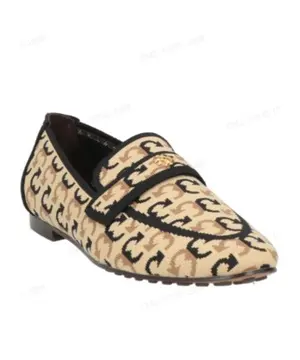 Tory Burch Brandedprint Flat Shoes