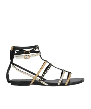 Tory Burch Multicolor Laceup Sandals