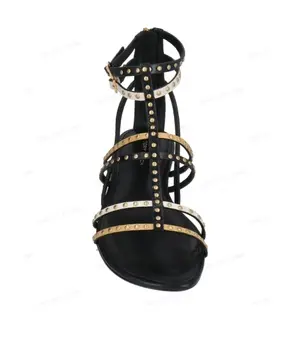 Tory Burch Multicolor Laceup Sandals