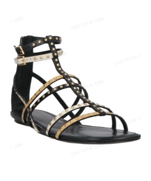 Tory Burch Multicolor Laceup Sandals