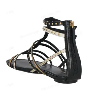 Tory Burch Multicolor Laceup Sandals