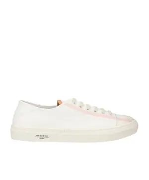 Max Mara Lowtop Canvas Casual Shoes - White
