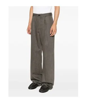 Dries Van Noten Button-detail Casual Trousers
