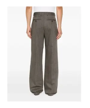 Dries Van Noten Button-detail Casual Trousers