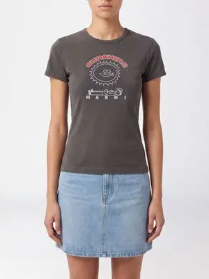 Marni Graphic T-shirt - Brown