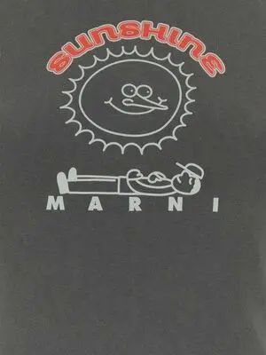 Marni Graphic T-shirt - Brown