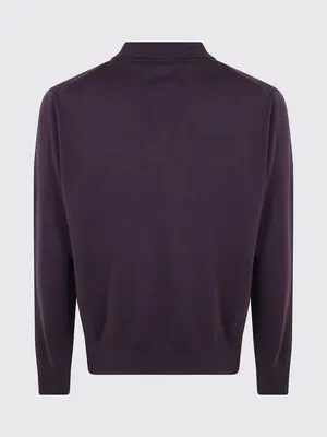 VIVIENNE WESTWOOD Mark Long-sleeved Polo Shirt - Red