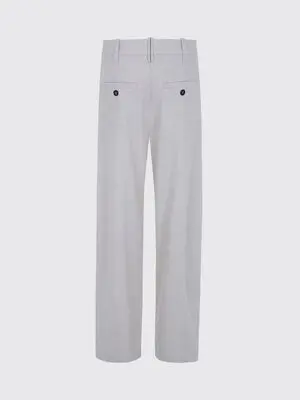 Brunello Cucinelli Tailored Wide-leg Wool And Cashmere Trousers With Monili