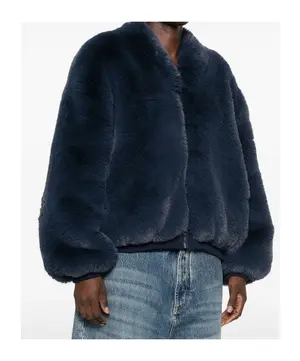 THE FRANKIE SHOP Fauxfur Short Jacket