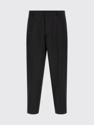JIL SANDER Slim Fit Tailored Wool And Mohair Trousers - Black
