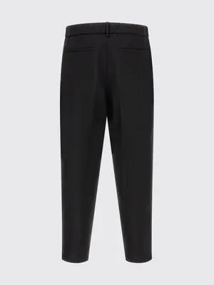 JIL SANDER Slim Fit Tailored Wool And Mohair Trousers - Black