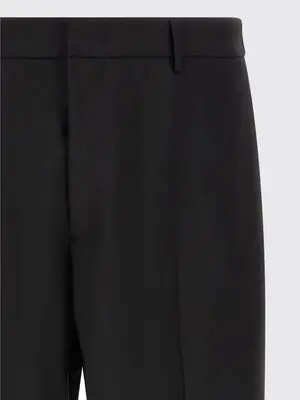 JIL SANDER Slim Fit Tailored Wool And Mohair Trousers - Black
