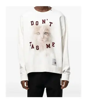 Mihara Yasuhiro Printed Long-sleeve Sweatshirt