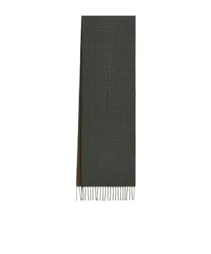 FERRAGAMO Reversible Scarf - Green