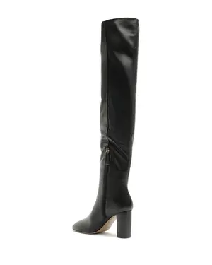 ALEXANDRE BIRMAN Anna Slouch 70 Leather Over The Knee Boots