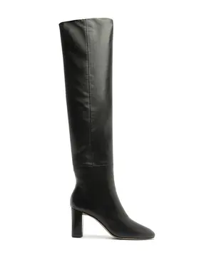 ALEXANDRE BIRMAN Anna Slouch 70 Leather Over The Knee Boots