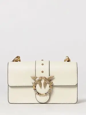 Pinko Love One Shoulder Bag - White 1