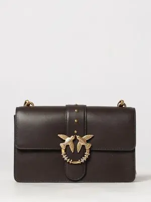 Pinko Love One Classic Crossbody Bag - Brown