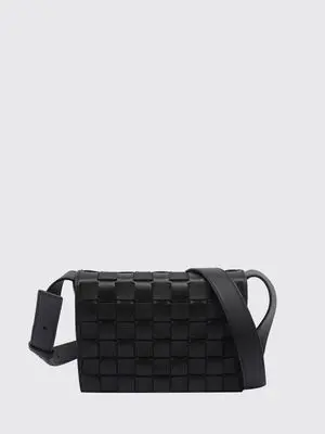Bottega Veneta Woven Cross Body Bag - Coffee