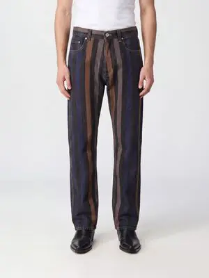 Versace Straight-leg Cotton Denim Jeans With Medusa Logo