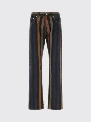 Versace Straight-leg Cotton Denim Jeans With Medusa Logo