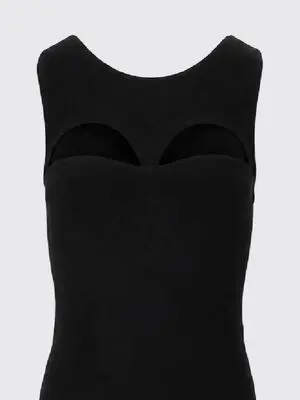 Elisabetta Franchi Off-the-shoulder Midi Sheath Dress With Cut-out Details