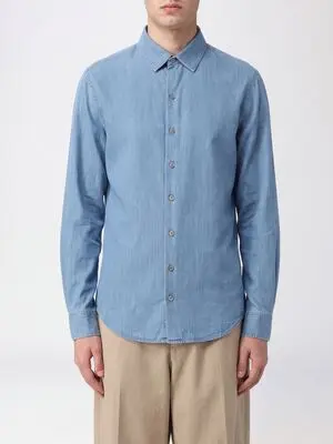 Giorgio Armani Casual Cotton Shirt With French Collar