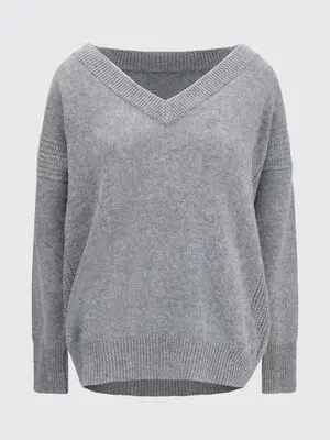 Ermanno Scervino Lace-trimmed Knit Mini Dress In Cashmere And Silk