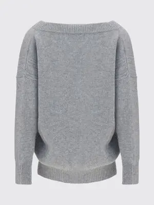 Ermanno Scervino Lace-trimmed Knit Mini Dress In Cashmere And Silk