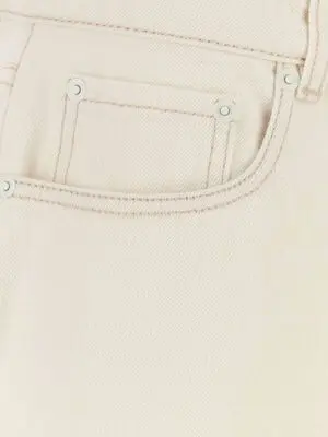 AMI Paris Mid-rise Straight-leg Jeans In Denim