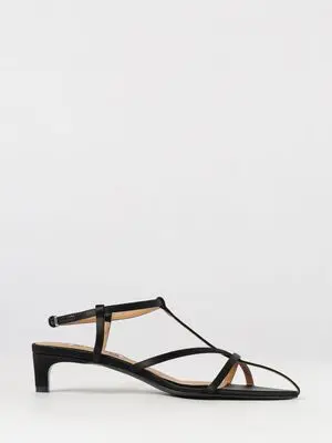 JIL SANDER Heeled Sandal - Black