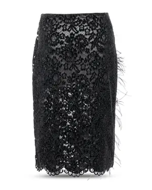 DES_PHEMMES Lace Skirt