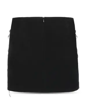 DES_PHEMMES Embellished Micro Mini Skirt