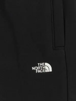 The North Face Embroidered Logo Cotton-blend Joggers - Black