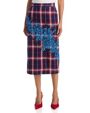 Essentiel Antwerp Kathee Embellished Midi Skirt